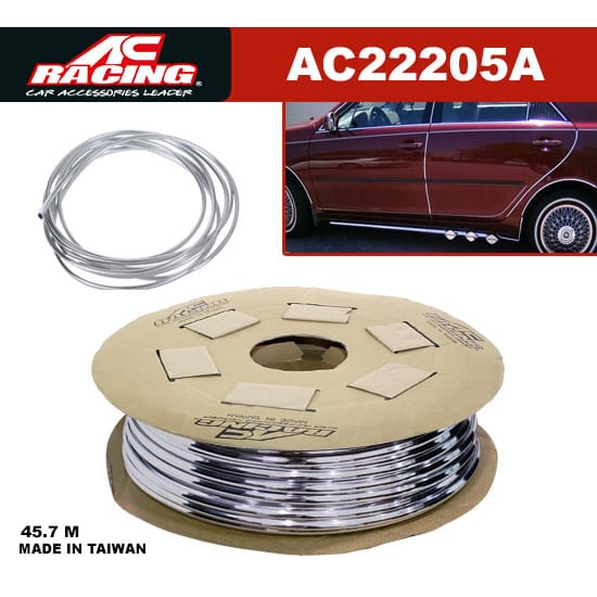 MOLDURA AC RACING DE PUERTA CROMADA 45.7M - AC22205A - AC Racing, lo ...