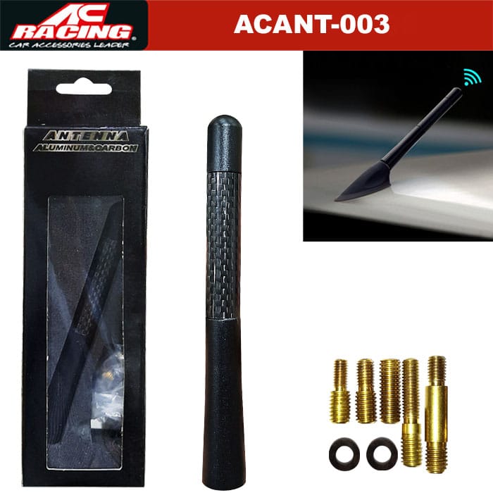 ANTENA AC RACING 12V NEGRO - ACANT-003 - AC Racing, lo que necesites en ...