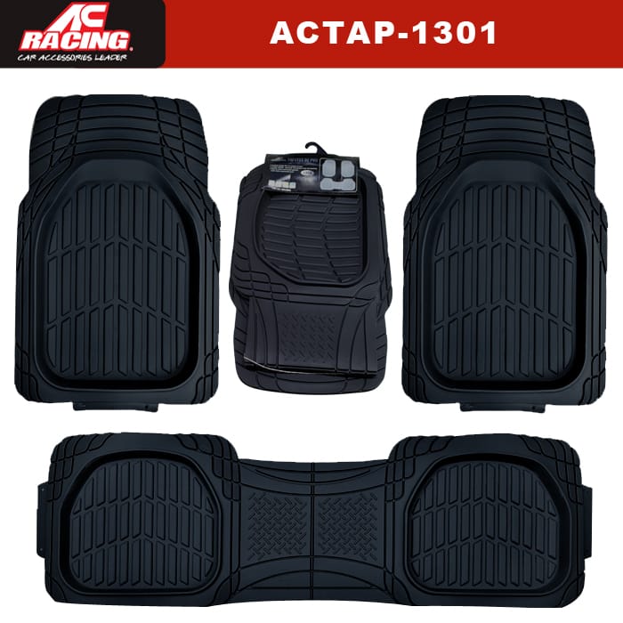 TAPETE PVC AC RACING BANDEJA 3pcs NEGRO - ACTAP-1301 - AC Racing, lo ...